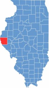 Adams County Map, Illinois - US County Maps