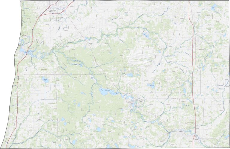 Allegan County Map, Michigan - US County Maps