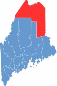 Aroostook County Map, Maine - US County Maps