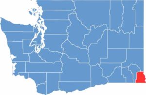 Asotin County Map, Washington - US County Maps