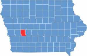 Audubon County Map, Iowa - US County Maps