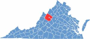 Augusta County Map, Virginia - US County Maps