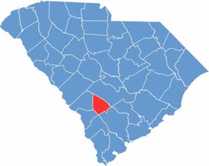 Bamberg County Map, South Carolina - US County Maps