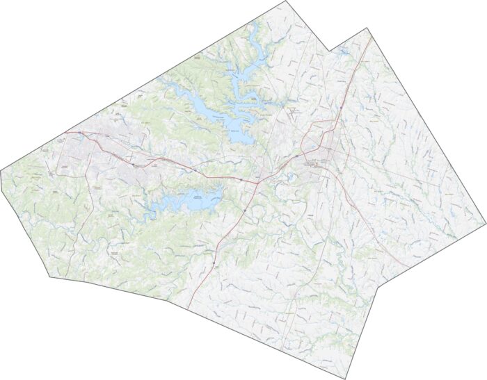 Bell County Map, Texas - US County Maps