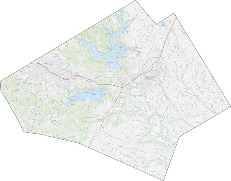 Bell County Map, Texas - US County Maps
