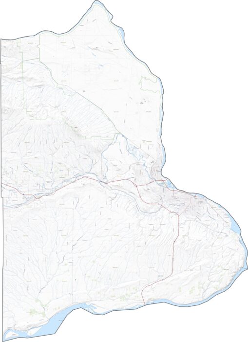 Benton County Map, Washington - US County Maps