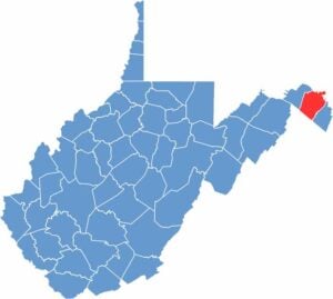 Berkeley County Map, West Virginia - US County Maps