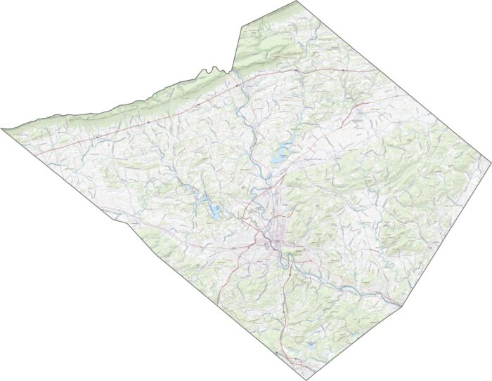 Berks County Map, Pennsylvania - US County Maps