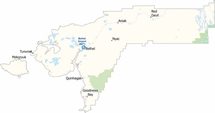 Alaska Borough Map - US County Maps