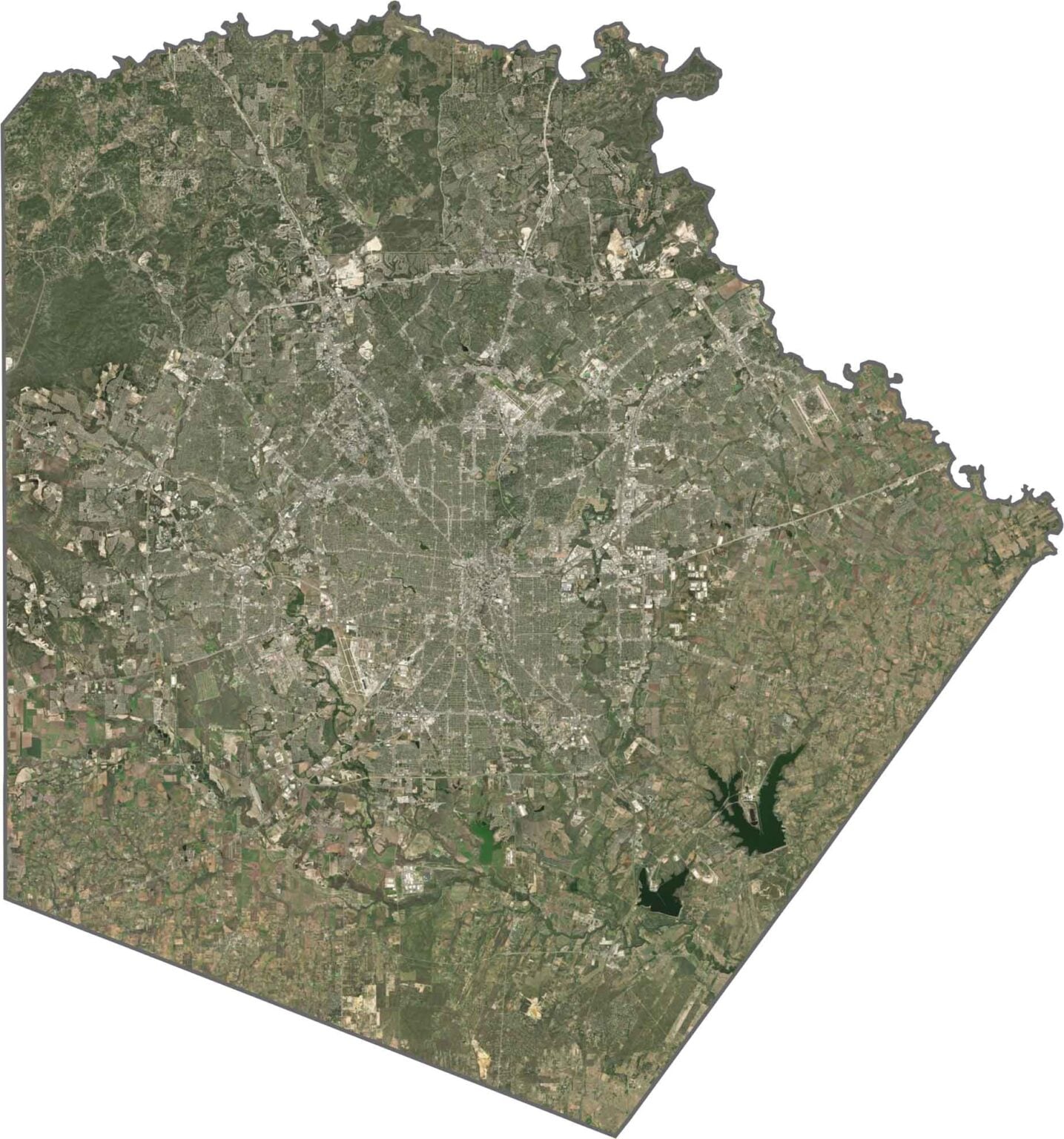 Bexar County Map, Texas - US County Maps