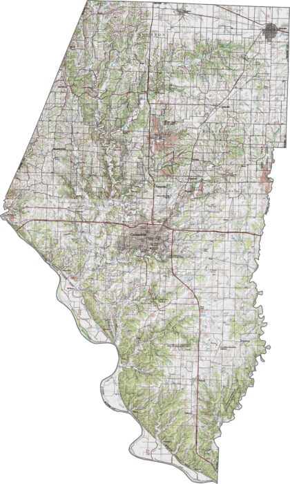 Boone County Map, Missouri - US County Maps