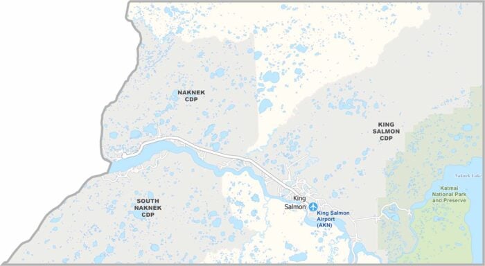Alaska Borough Map - US County Maps