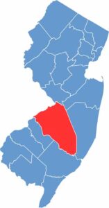 Burlington County Map, New Jersey - US County Maps