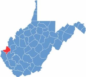 Cabell County Map, West Virginia - US County Maps