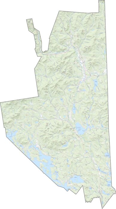 Carroll County Map, New Hampshire - US County Maps