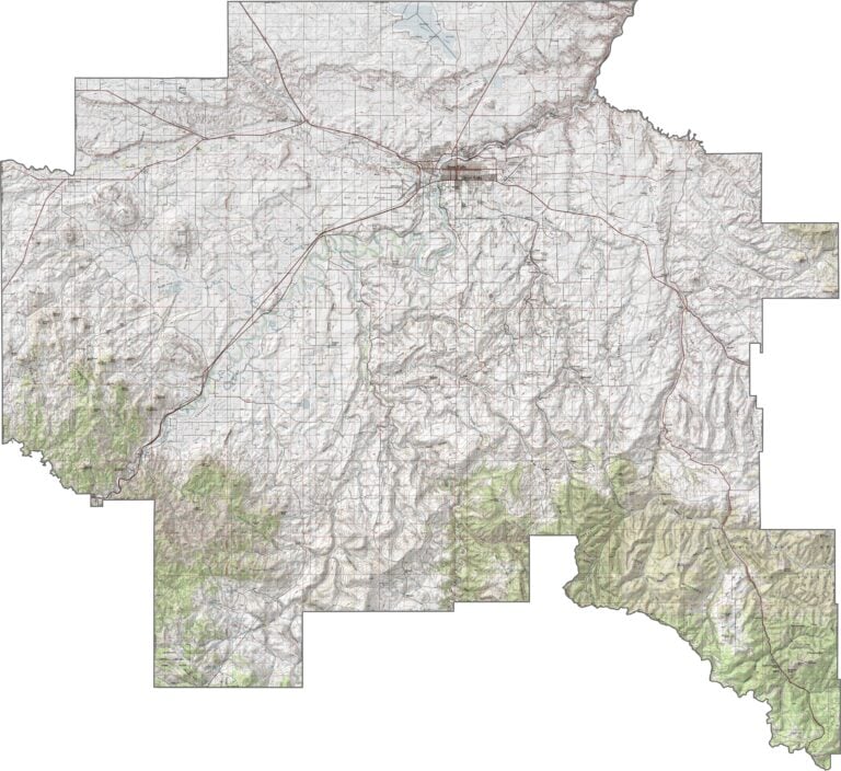 Cascade County Map, Montana - US County Maps