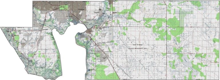 Charlotte County Map, Florida - US County Maps