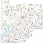 Cherokee County Map, Georgia - US County Maps