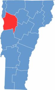 Chittenden County Map, Vermont - US County Maps