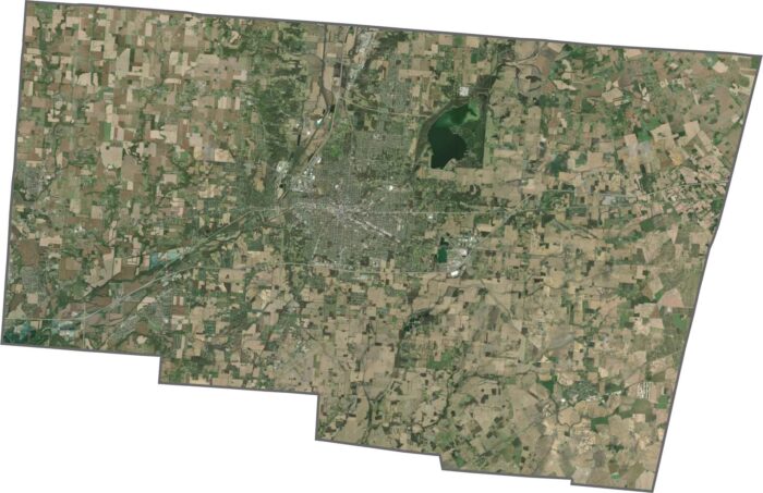 Clark County Map, Ohio - US County Maps