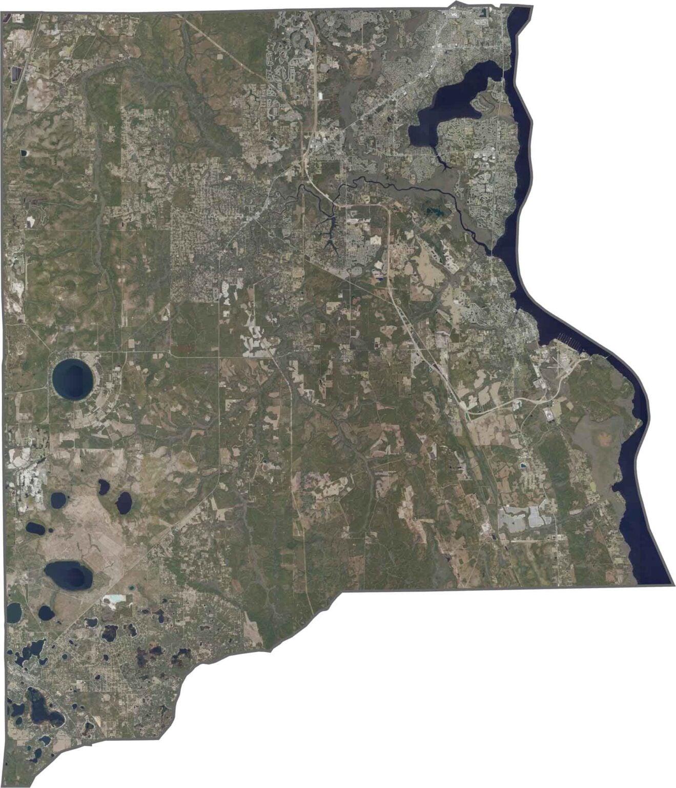 Clay County Map, Florida - US County Maps