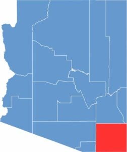 Cochise County Map, Arizona - US County Maps