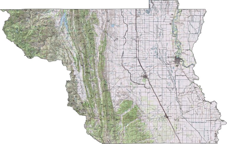 Colusa County Map, California - US County Maps