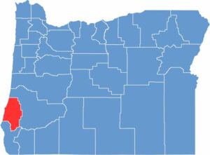 Coos County Map, Oregon - US County Maps