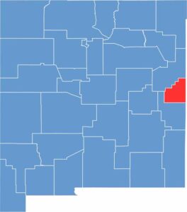 Curry County Map, New Mexico - US County Maps