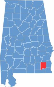 Dale County Map, Alabama - US County Maps