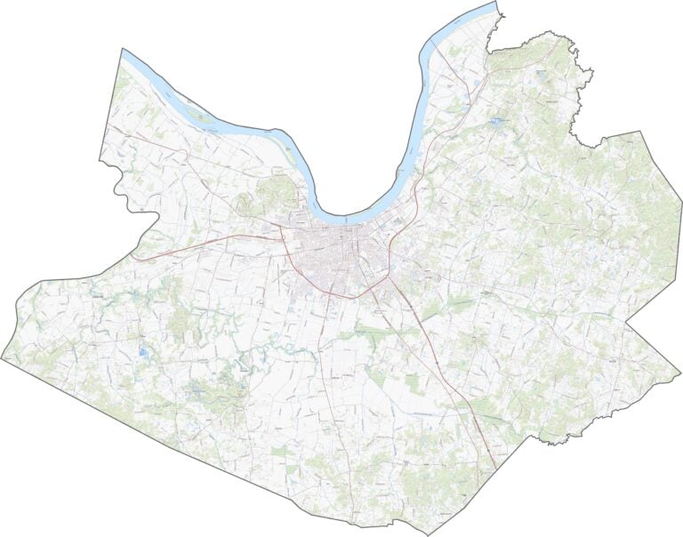 Daviess County Map, Kentucky - US County Maps