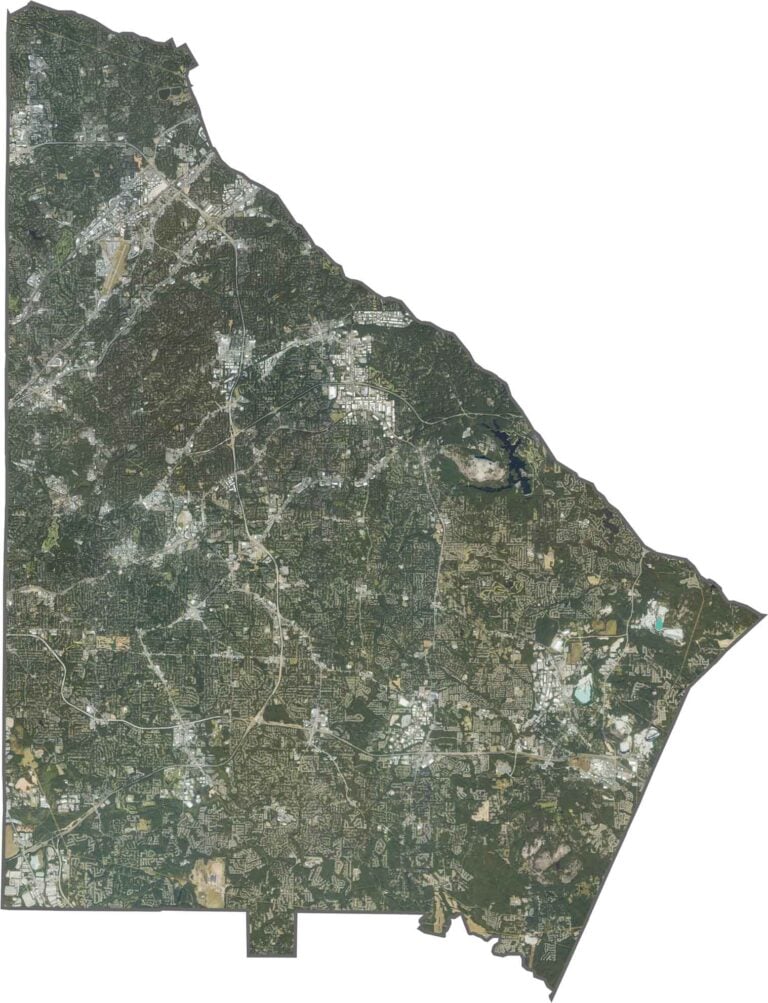 DeKalb County Map, Georgia - US County Maps