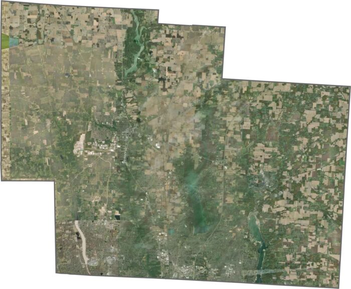 Delaware County Map, Ohio - US County Maps