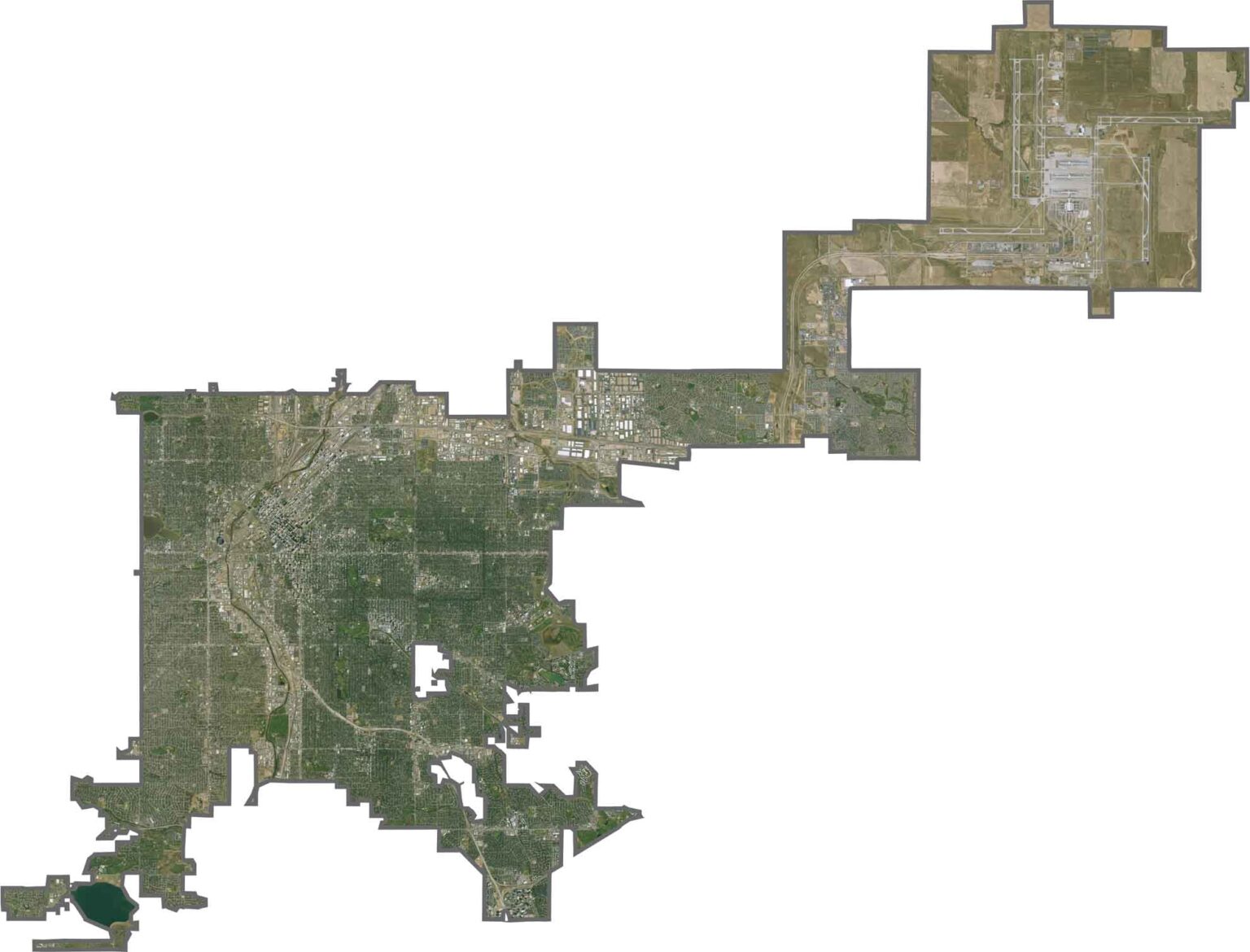 Denver County Map Colorado US County Maps