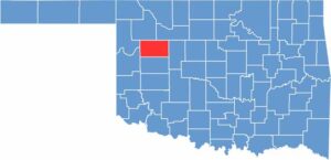 Dewey County Map, Oklahoma - US County Maps