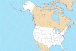 District of Columbia Map - US County Maps