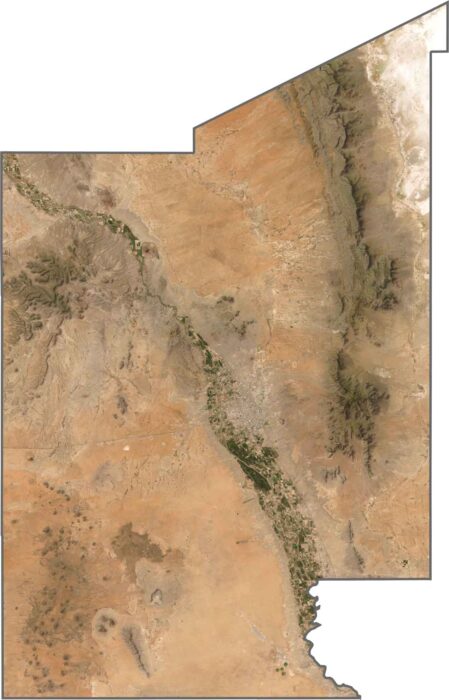 Doña Ana County Map, New Mexico - US County Maps