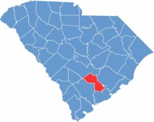 Dorchester County Map, South Carolina - US County Maps