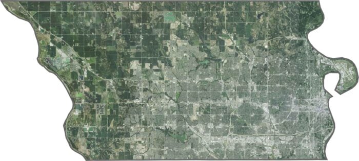 Douglas County Map, Nebraska - US County Maps
