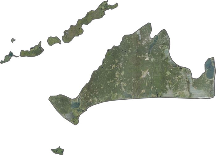 Dukes County Map, Massachusetts - US County Maps