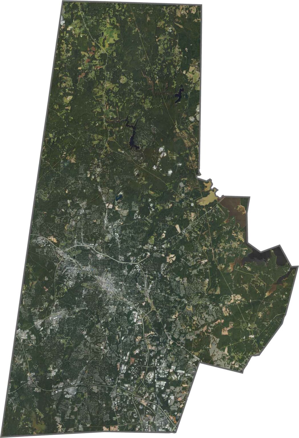 Durham County Map, North Carolina - US County Maps