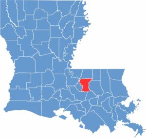 East Baton Rouge Parish Map, Louisiana - US County Maps