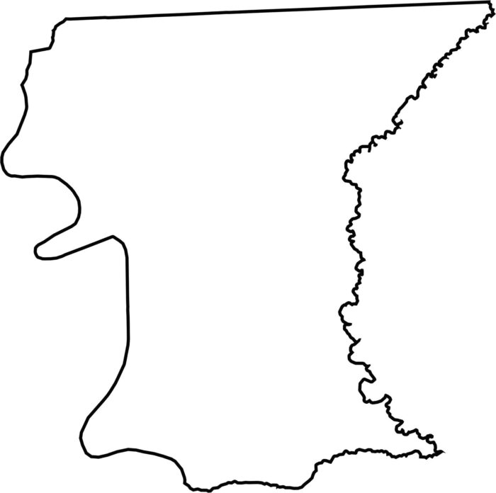 East Baton Rouge Parish Map, Louisiana - US County Maps