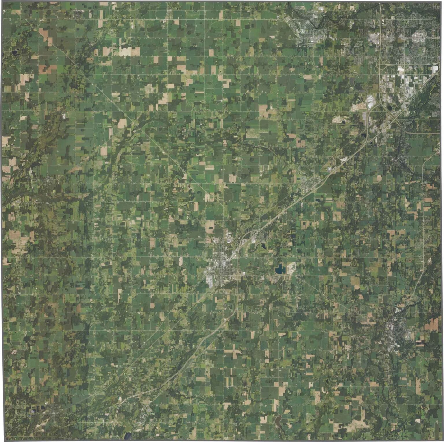 Eaton County Map, Michigan - US County Maps