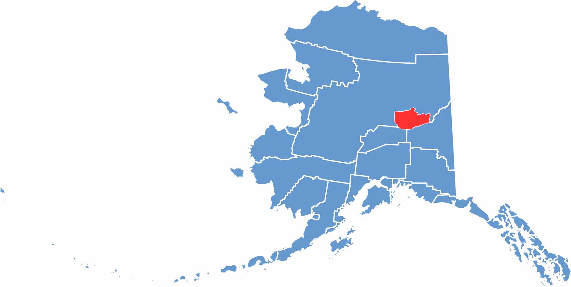 Fairbanks North Star Borough Map, Alaska - US County Maps