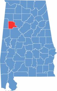 Fayette County Map, Alabama - US County Maps