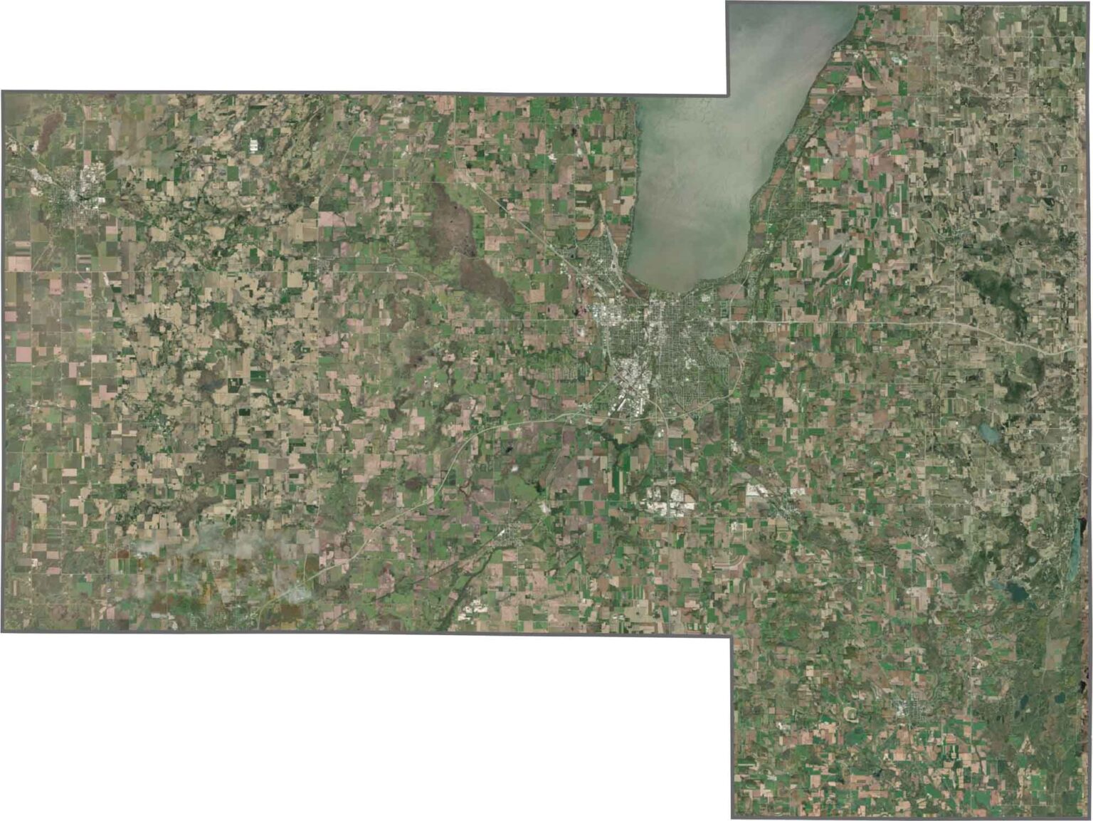 Fond du Lac County Map, Wisconsin - US County Maps