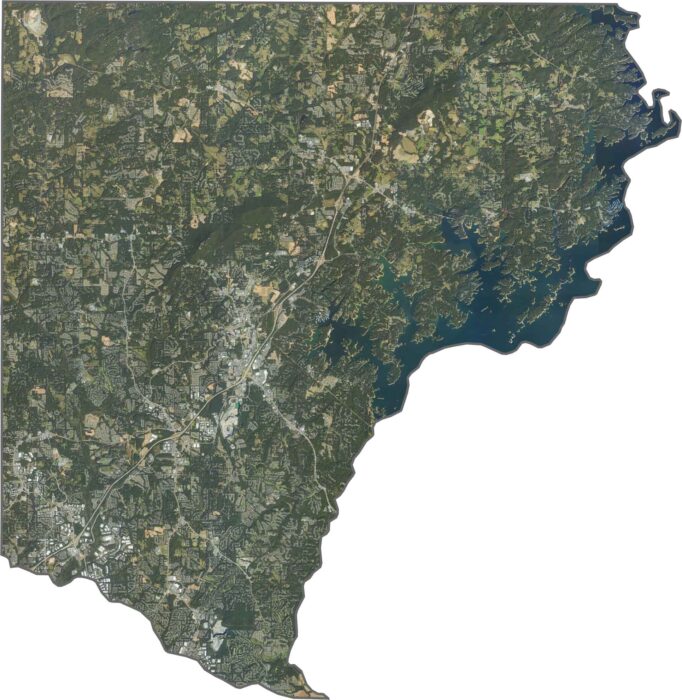 Forsyth County Map, Georgia - US County Maps