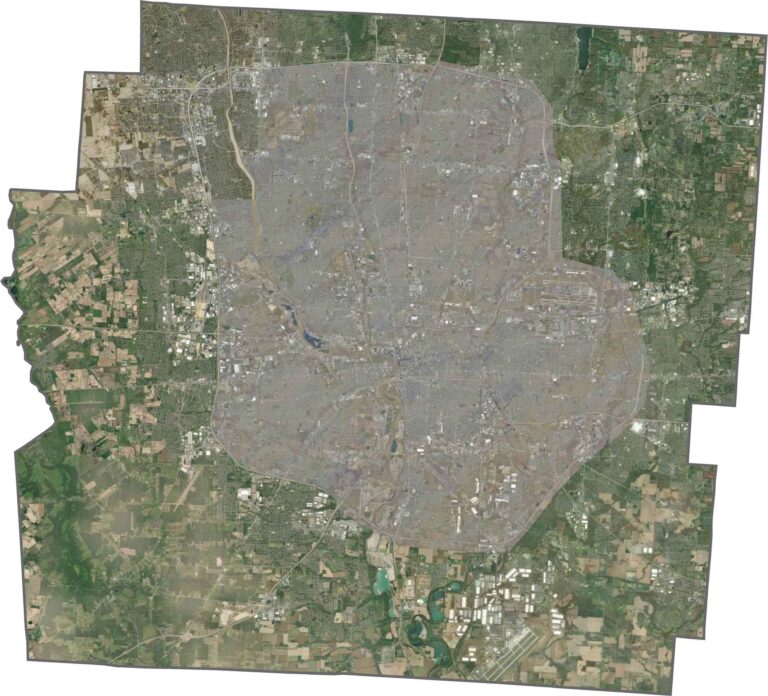 Franklin County Map, Ohio - US County Maps