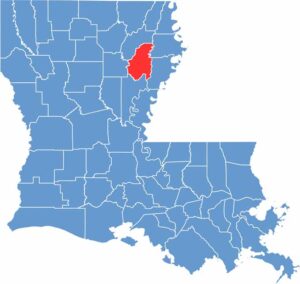 Franklin Parish Map, Louisiana - US County Maps